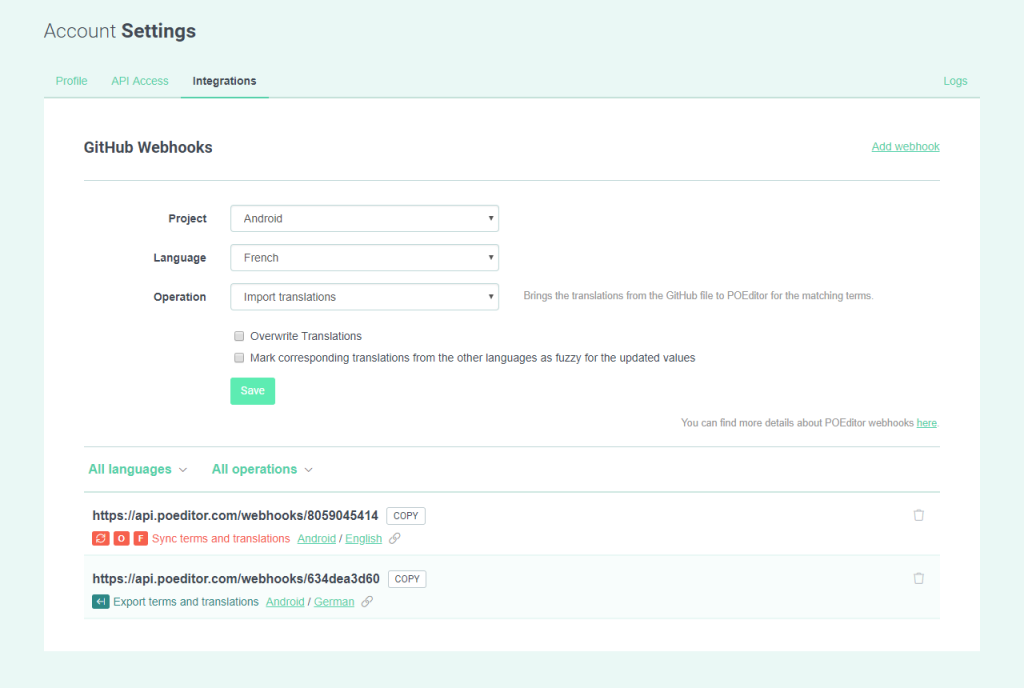 Continuous localization with GitHub and POEditor - POEditor Blog